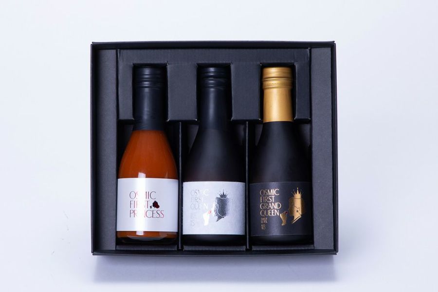 OSMIC FIRST フルーツトマトジュース 180ml 全3種類セット | OSMIC FIRST onlineshop